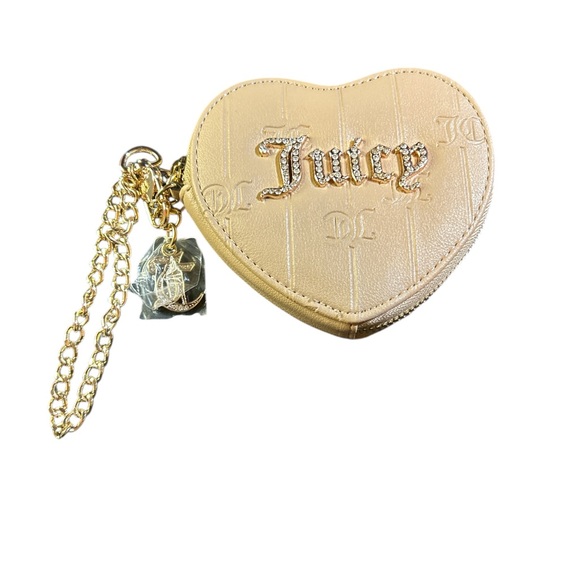 Juicy Couture | Accessories | Juicy Couture Gold Heart Key Holder ...